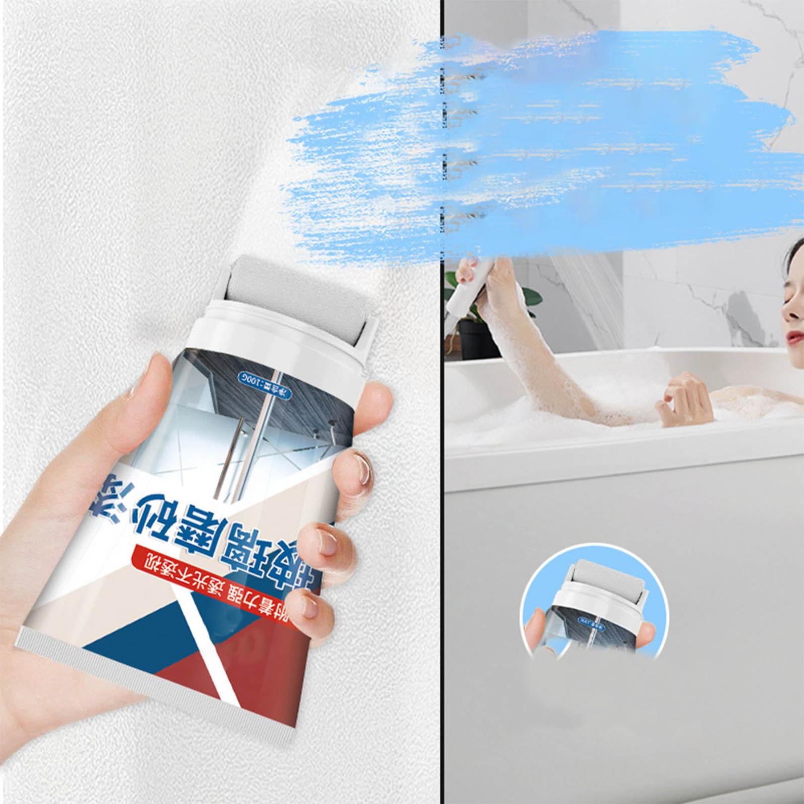 Frosted Glass Paint Window Privacy Portable Paint Roller Kit Frosted ...