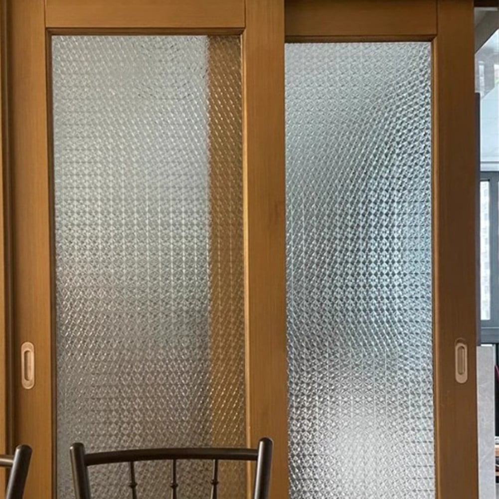 Frosted Glass Stickers Translucent Opaque Bathroom Shading Window Film ...