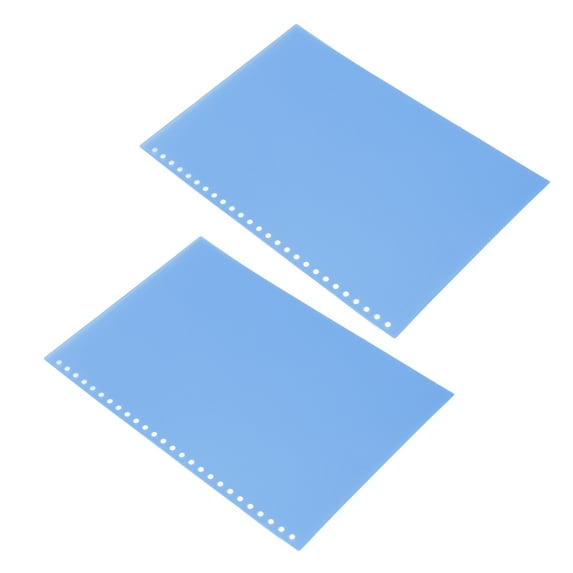 Frosted PP Page Protectors, B5 Size, Flexible, Removable Protects ...