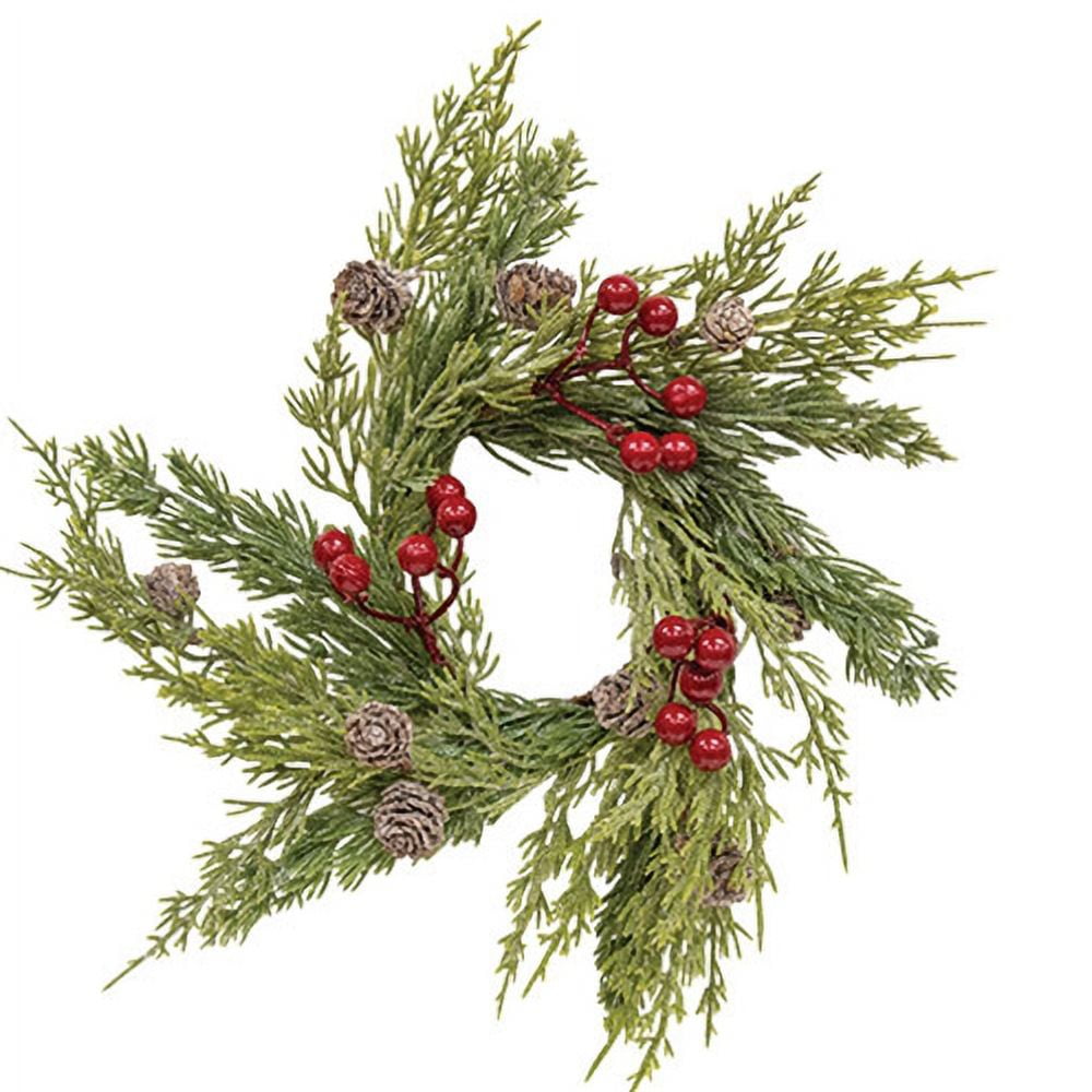 Frosted Soft Pine & Berry Ring - Walmart.com