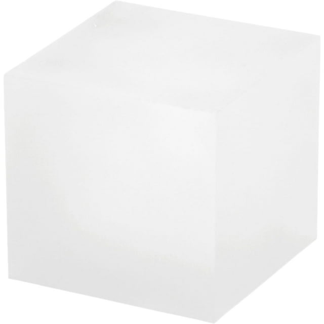 Frosted Square Display Block, 2" H x 2" W x 2" D (3 Pack) - Walmart.com