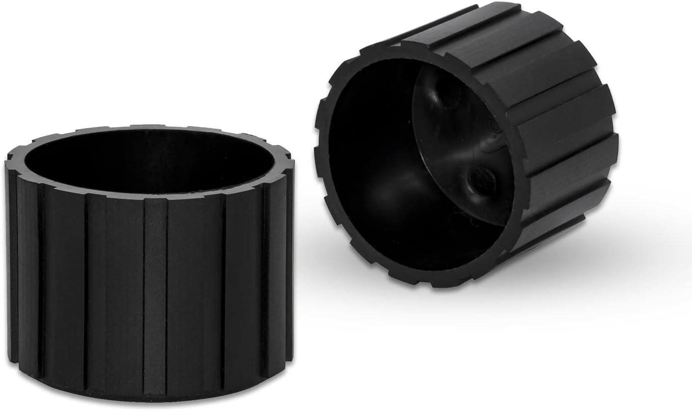 Frosted Synthetic Rubber Tips Floor Protectors, 1-1/8 inch, 28 mm ...