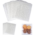 Frosted Treat Bags,Bexikou 200pcs Self-Adhesive Sealing Plastic Gift ...