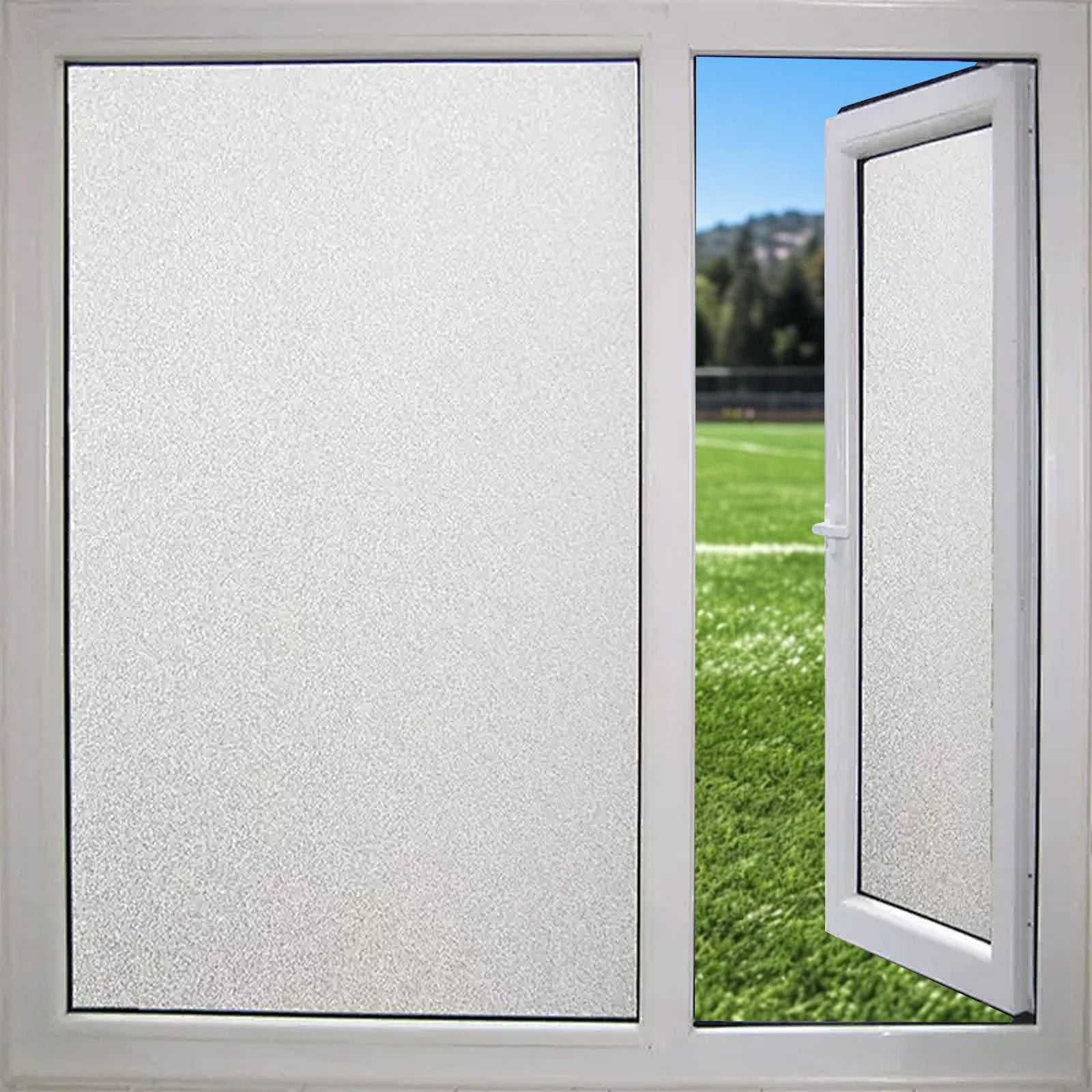 Frosted Window Film, Removable Glass Door Privacy Film, Suitable for ...
