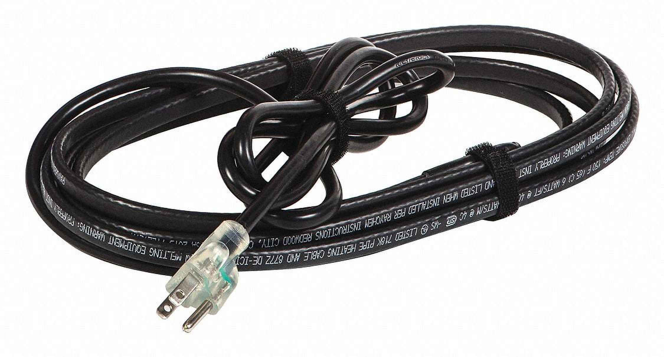 Frostguard Asmbld Elct Heating Cable,12ft L,120V FG1-12P - Walmart ...