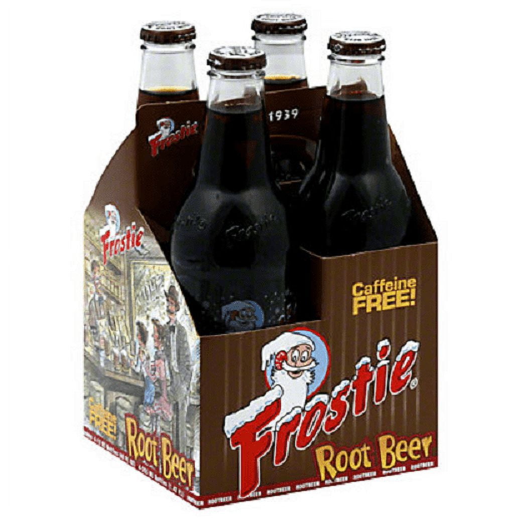 Frostie Sugar Cane Root Beer Soda, 12 fl. oz.- 24 Case Pack Bottles ...