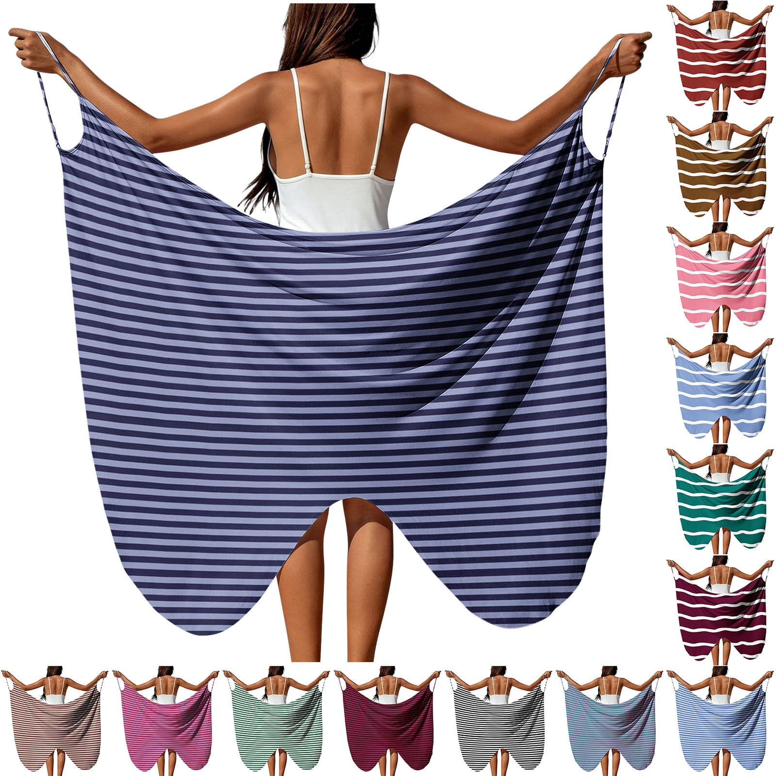 Frostluinai Butterfly Cover Up Beach Dress Swim Cover Spaghetti Strap ...
