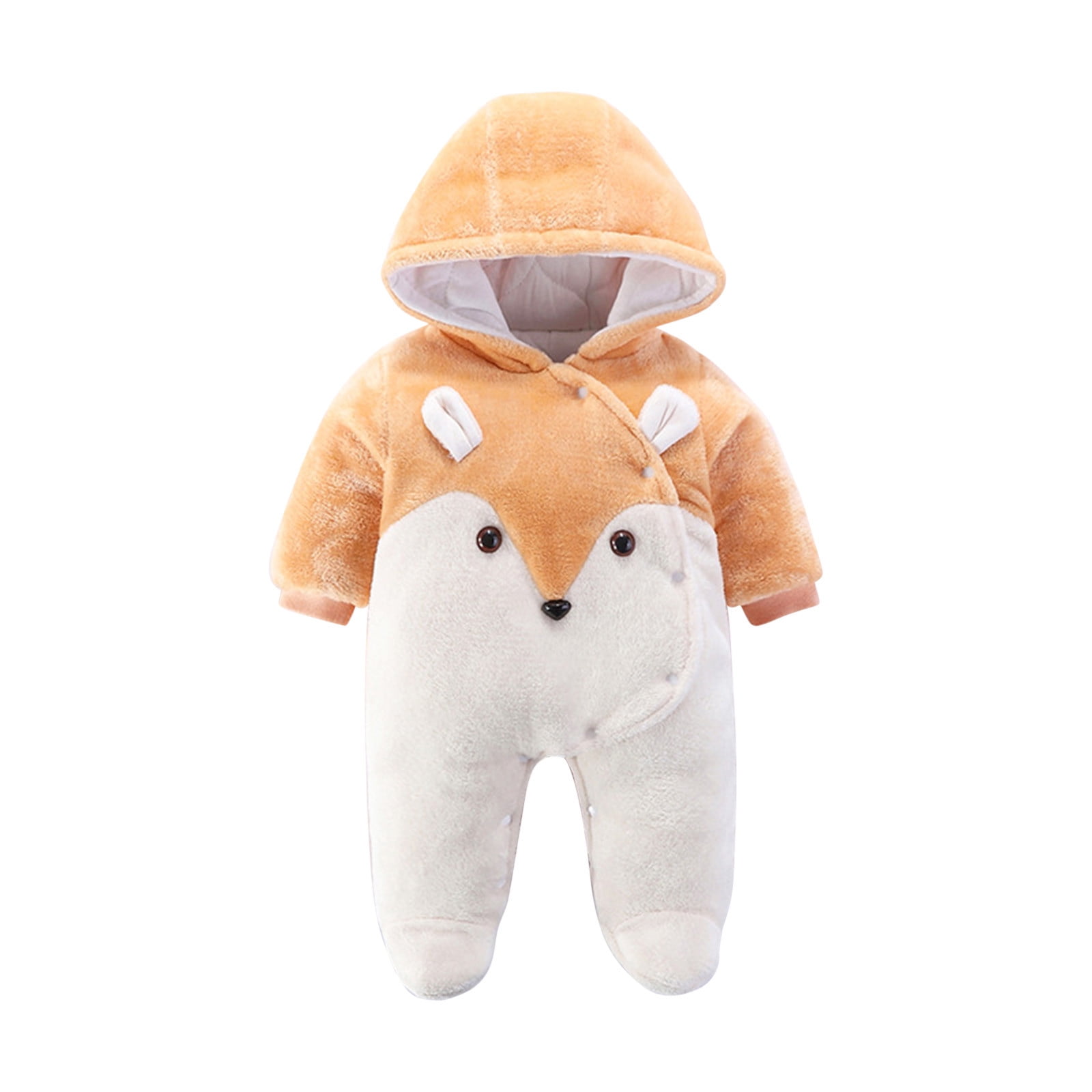 Frostluinai Clearance Items!Teddy Bear Onesie Baby Newborn Snowsuit ...