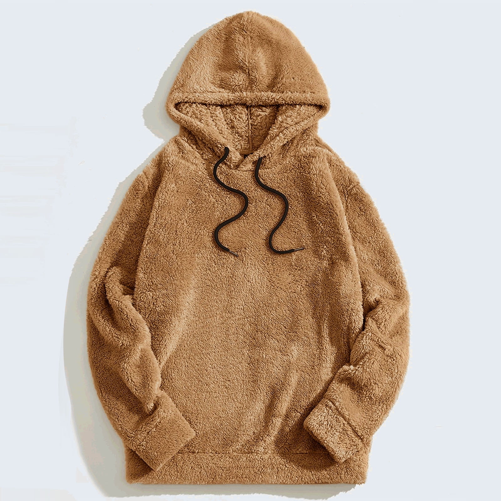 Frostluinai Oversized Hoodies for Women Drawstring Long Sleeve Fuzzy ...