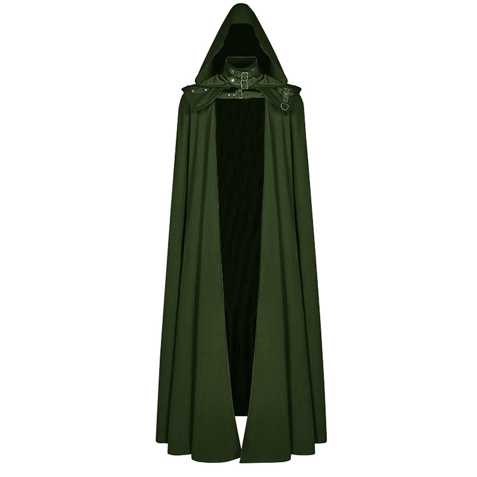 Frostluinai Renaissance Hooded Cloak for Women Hobbit Cosplay Medieval ...