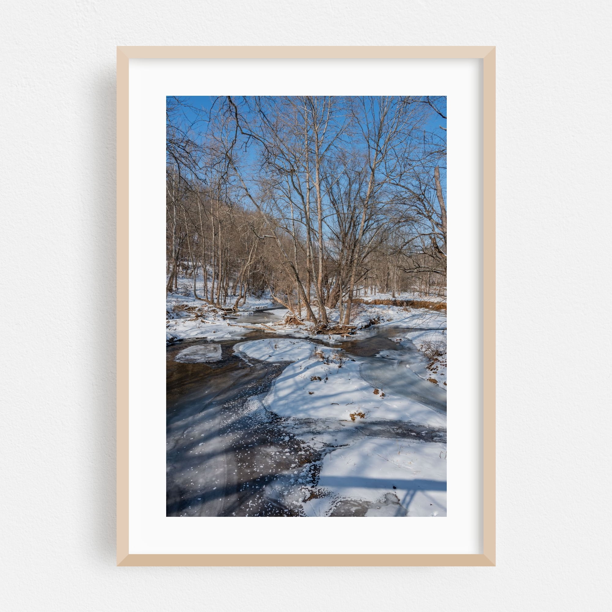 The Frosty Codorus Creek on a January Day - York Pennsylvania ...