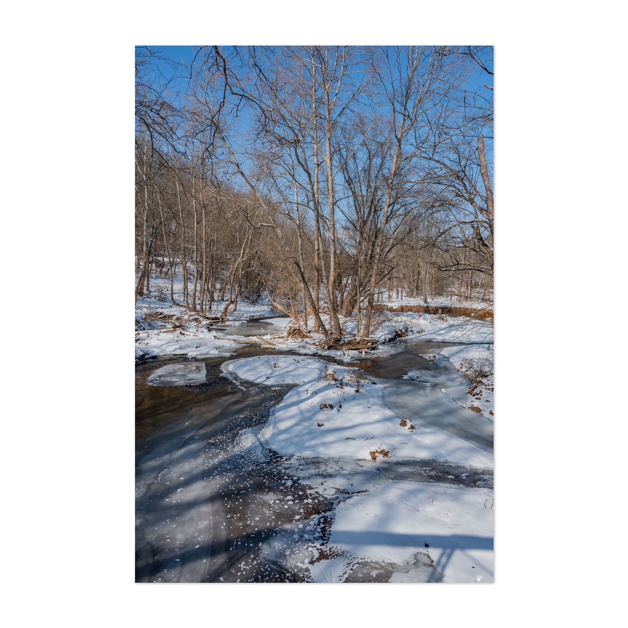 The Frosty Codorus Creek on a January Day - York Pennsylvania ...