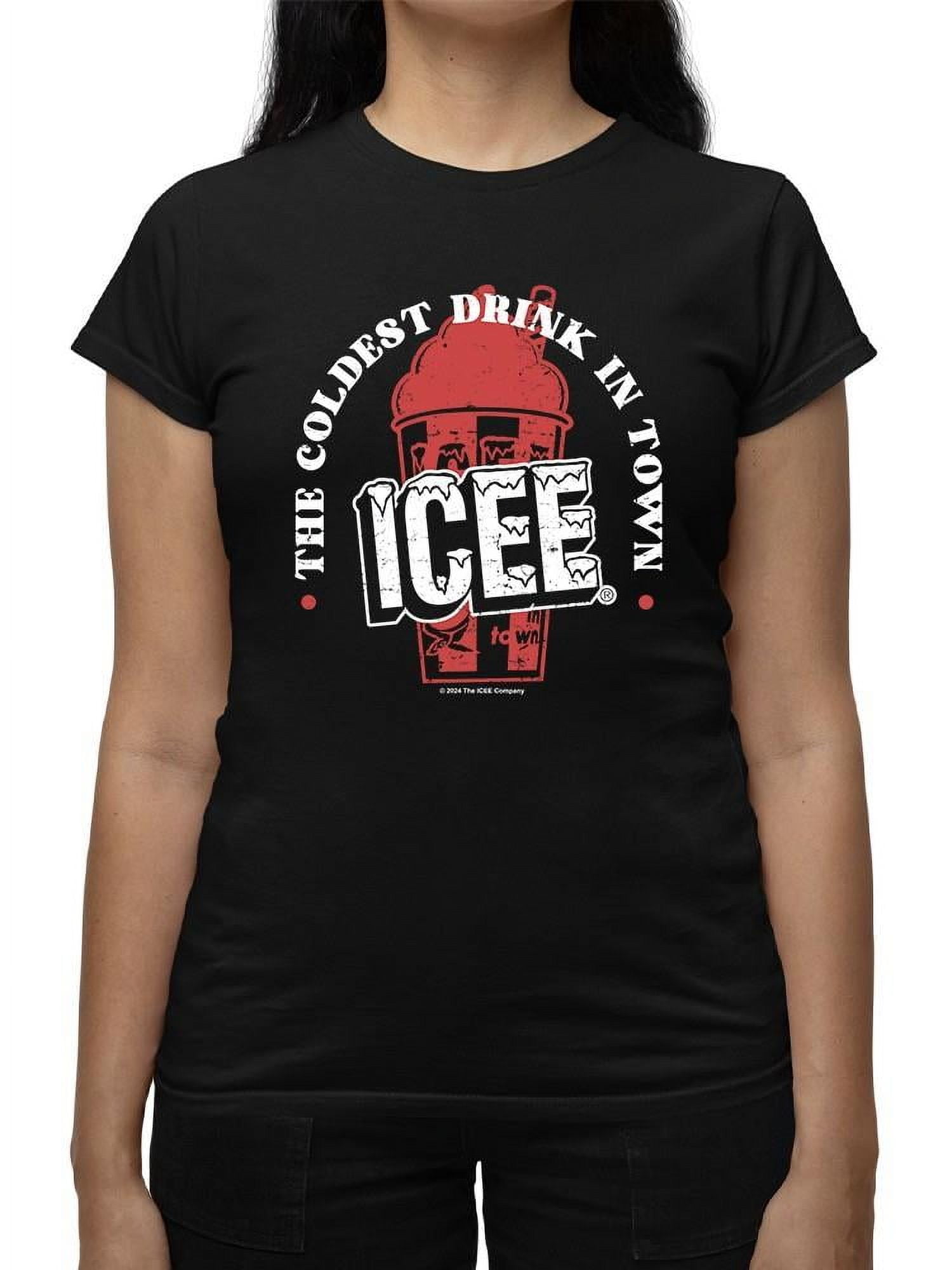 Frosty ICEE Wave Delight - Coldest Drink Town Graphic Women's T-shirt ...