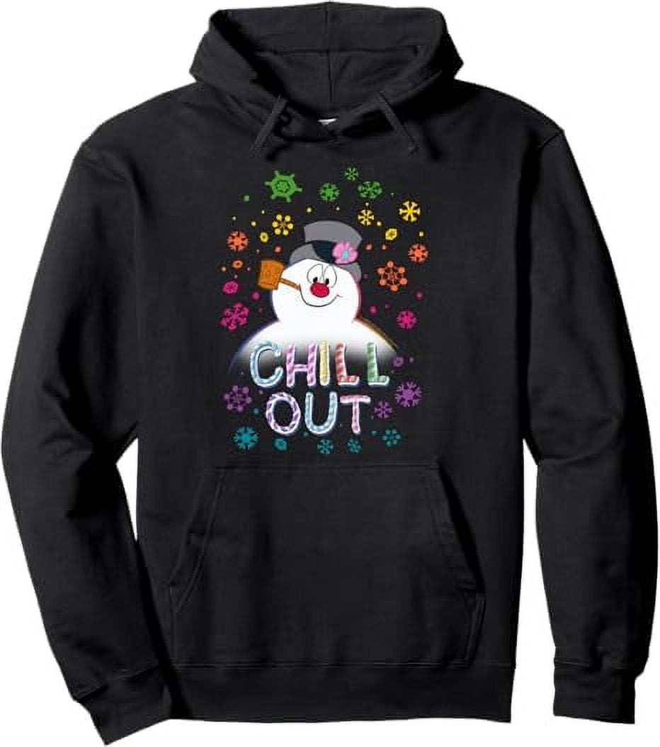 Frosty The Snowman Chill Out Portrait Pullover Hoodie - Walmart.com