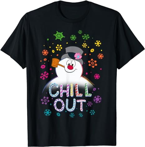 Frosty The Snowman Chill Out Portrait T-Shirt - Walmart.com