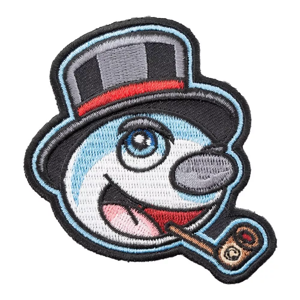 Frosty The Snowman Top Hat & Pipe Patch, Christmas Patches - Walmart.com