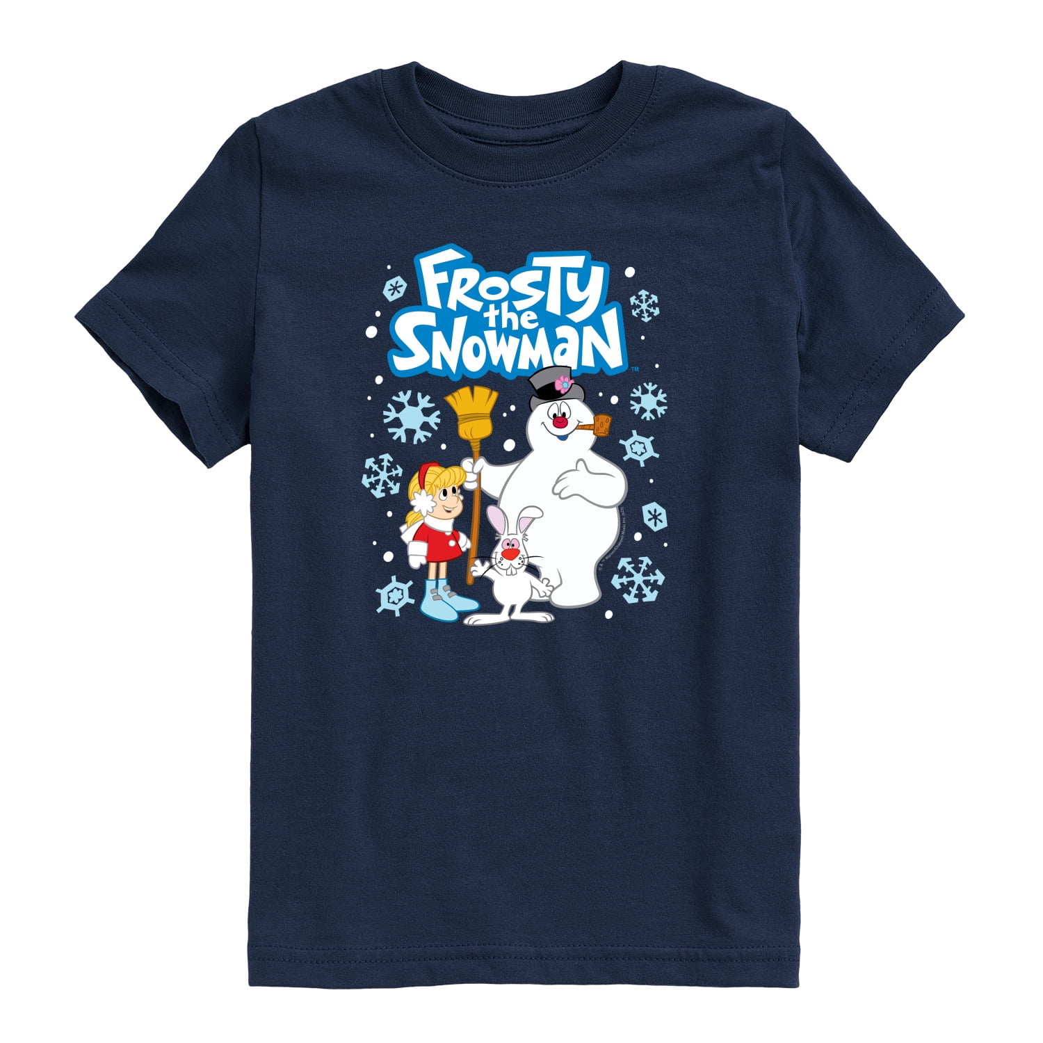 Frosty the Snowman - Group Snowflakes - Toddler Boys Short Sleeve ...