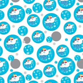 Snowman Gift Wrap