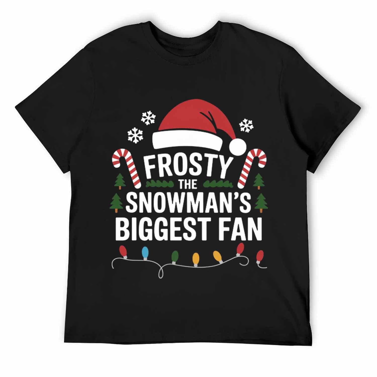Frosty the Snowman's Biggest Fan Funny Mothers Day Gift T-Shirt - Walmart.com