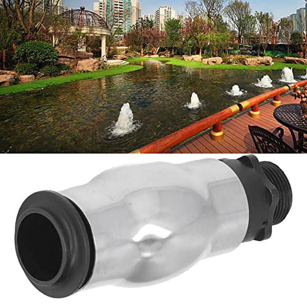 Frothy Nozzle, G1 Male Thread Frothy Foam Jet Fountain Nozzle 304 ...