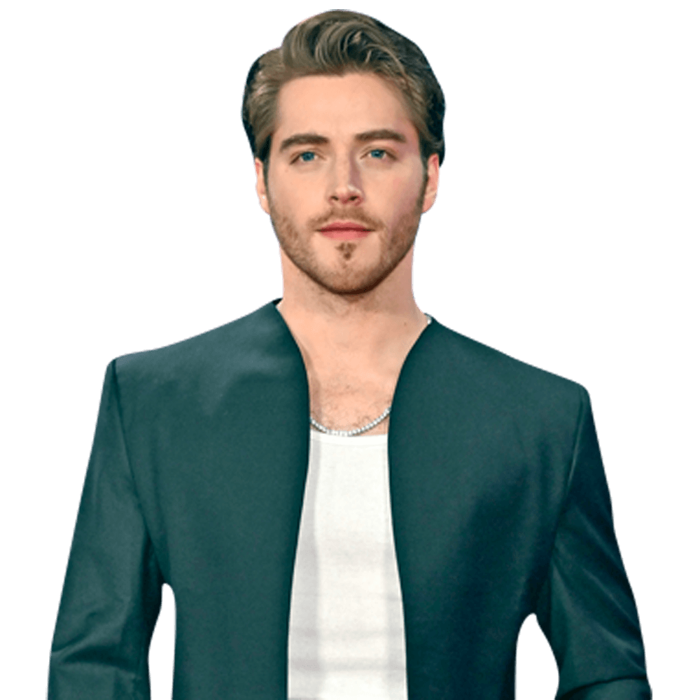 Froy Gutierrez (Black Outfit) Half Body Buddy Cutout - Walmart.com