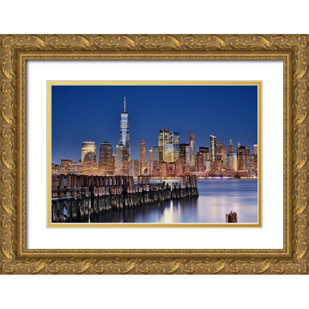 Froyda, Martin 24x17 Gold Ornate Wood Framed with Double Matting Museum ...