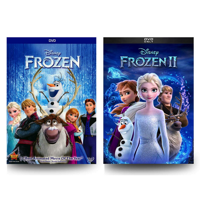 Disney's Frozen 1 and 2: Elsa and Olaf's Adventure - Kids Movie Combo ...