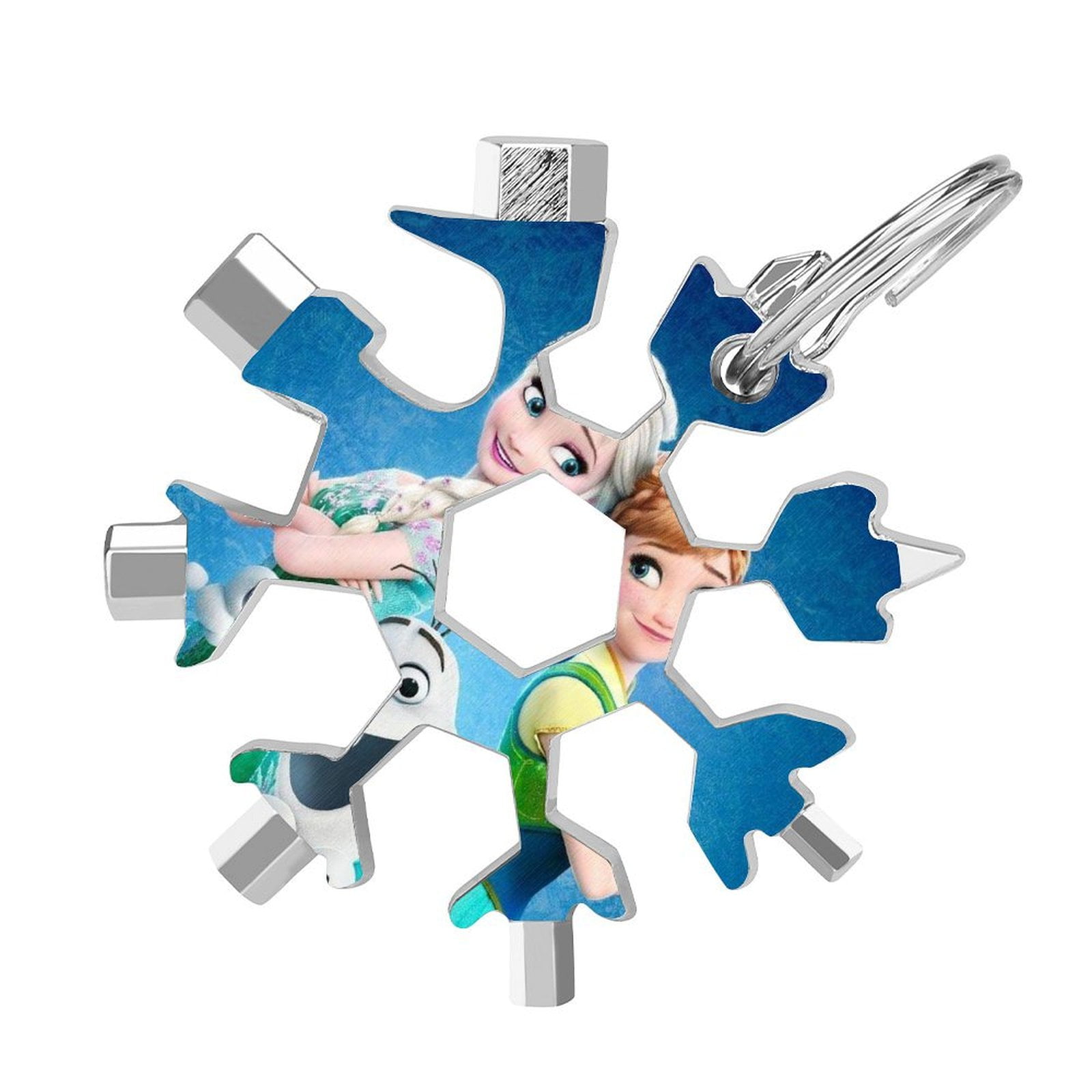 Frozen 19-in-1 Snowflake Multi Tool, Bottle Opener/Flat Phillips ...