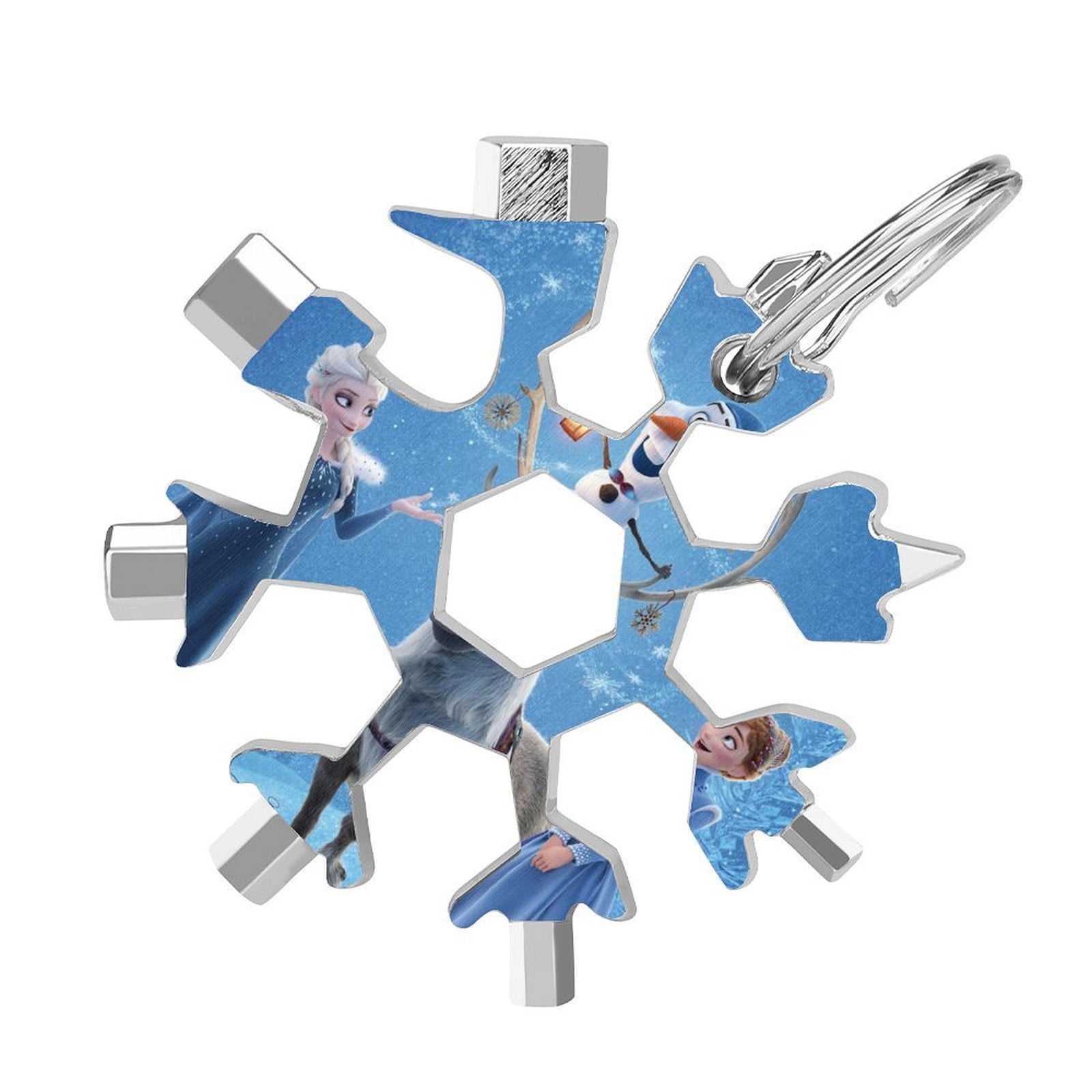 Frozen 19-in-1 Snowflake Multi Tool, Bottle Opener/Flat Phillips ...