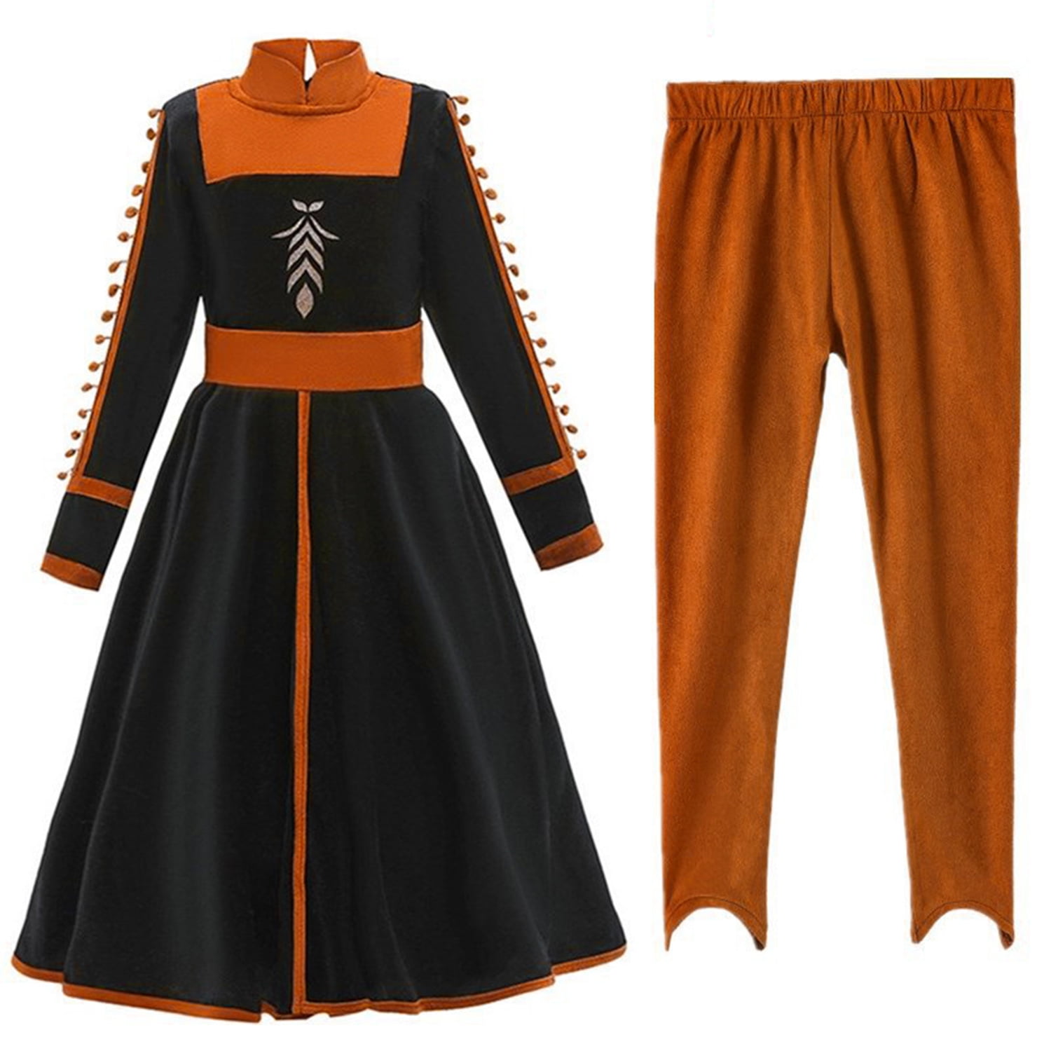 Frozen 2 Anna's Luxury Halloween Costume for Girls - Walmart.com