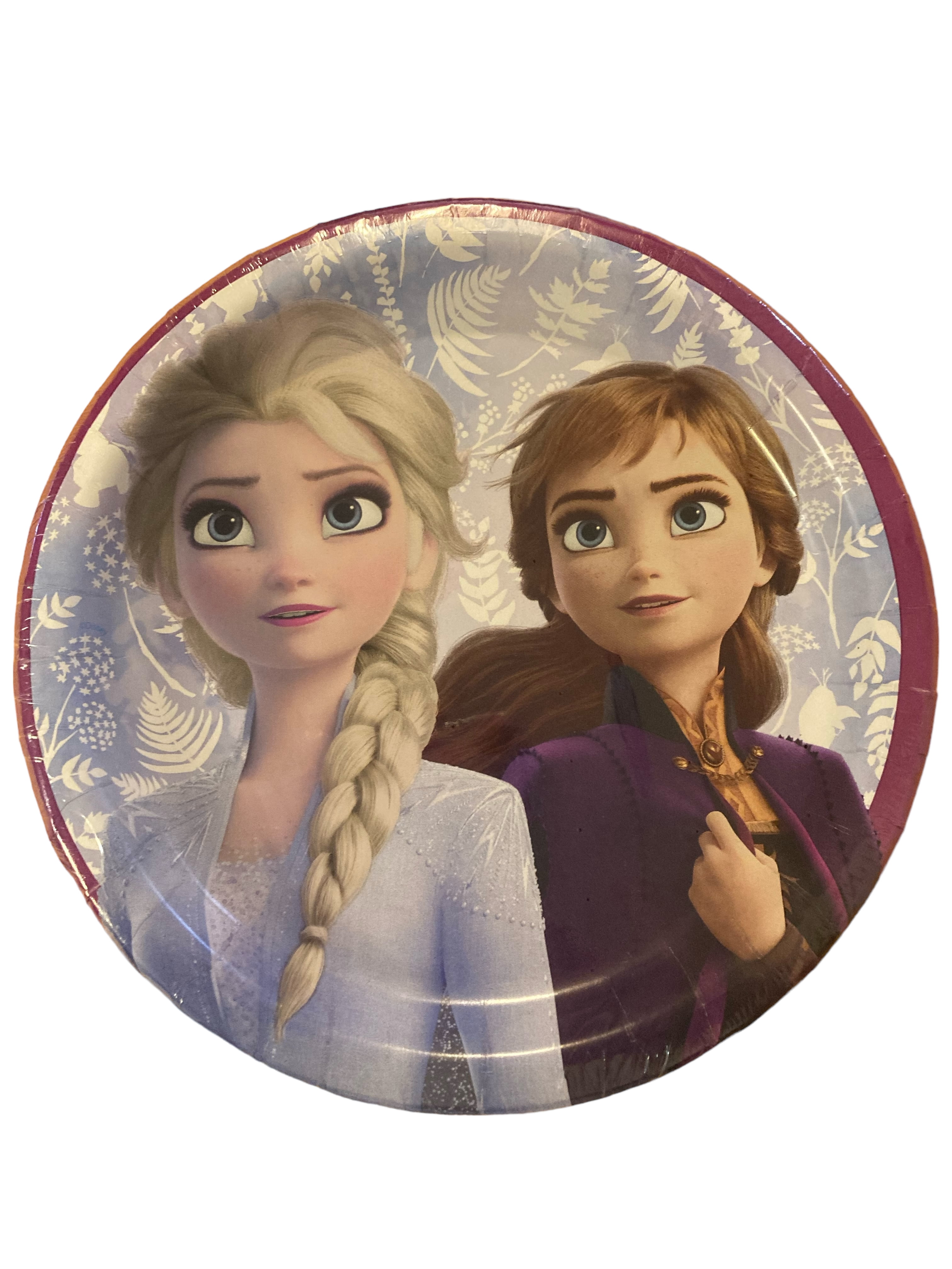 Frozen 2 Dinner Plates 9” Unique Industries 8 ct Birthday Party ...