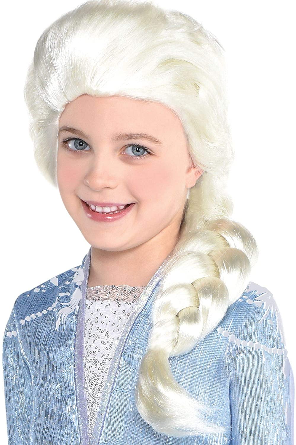 Girl's Disney Frozen Elsa Costume Wig - Walmart.com