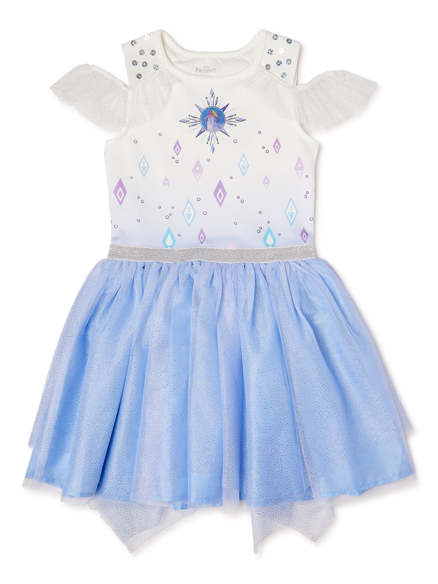 Frozen 2 Girls Exclusive Cosplay Dress, Sizes 4-12 - Walmart.com