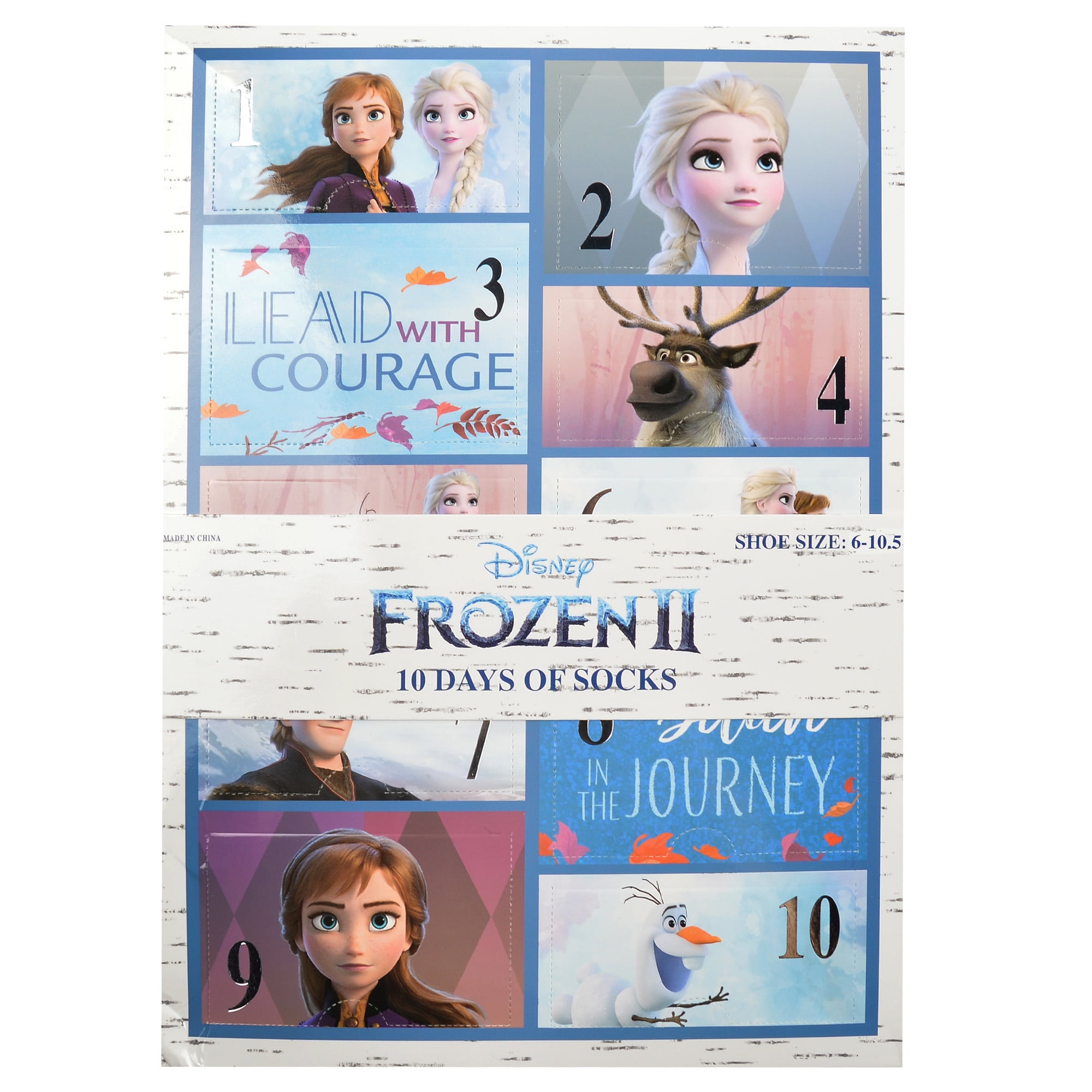 Frozen 2 Girls Socks, 10 Pack - Walmart.com