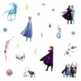 Frozen 2 II Peel & Stick 21 Wall Decals Girls Room Decor ELSA ANNA OLAF ...