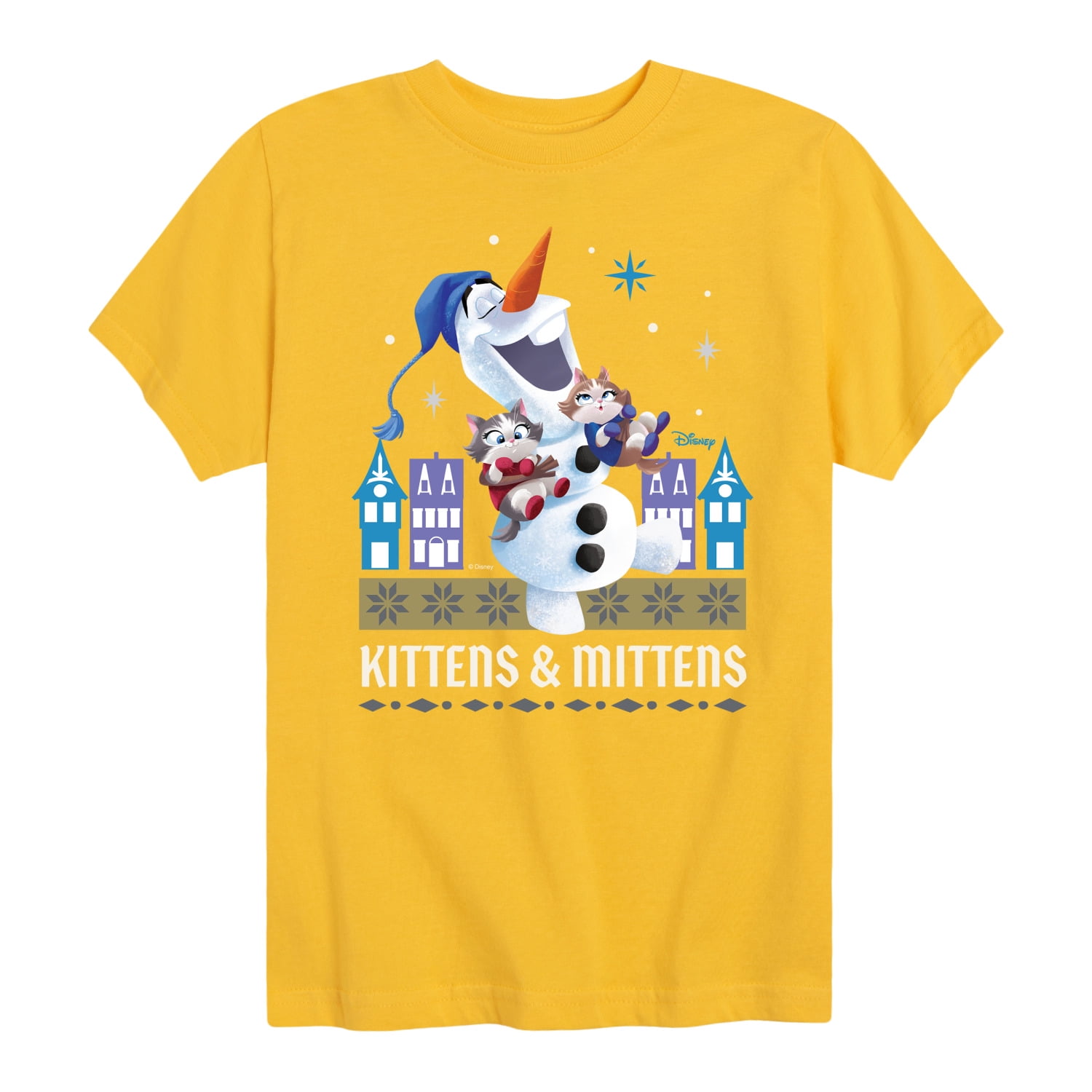 Frozen 2 - Kittens And Mittens - Toddler And Youth Short Sleeve Graphic ...