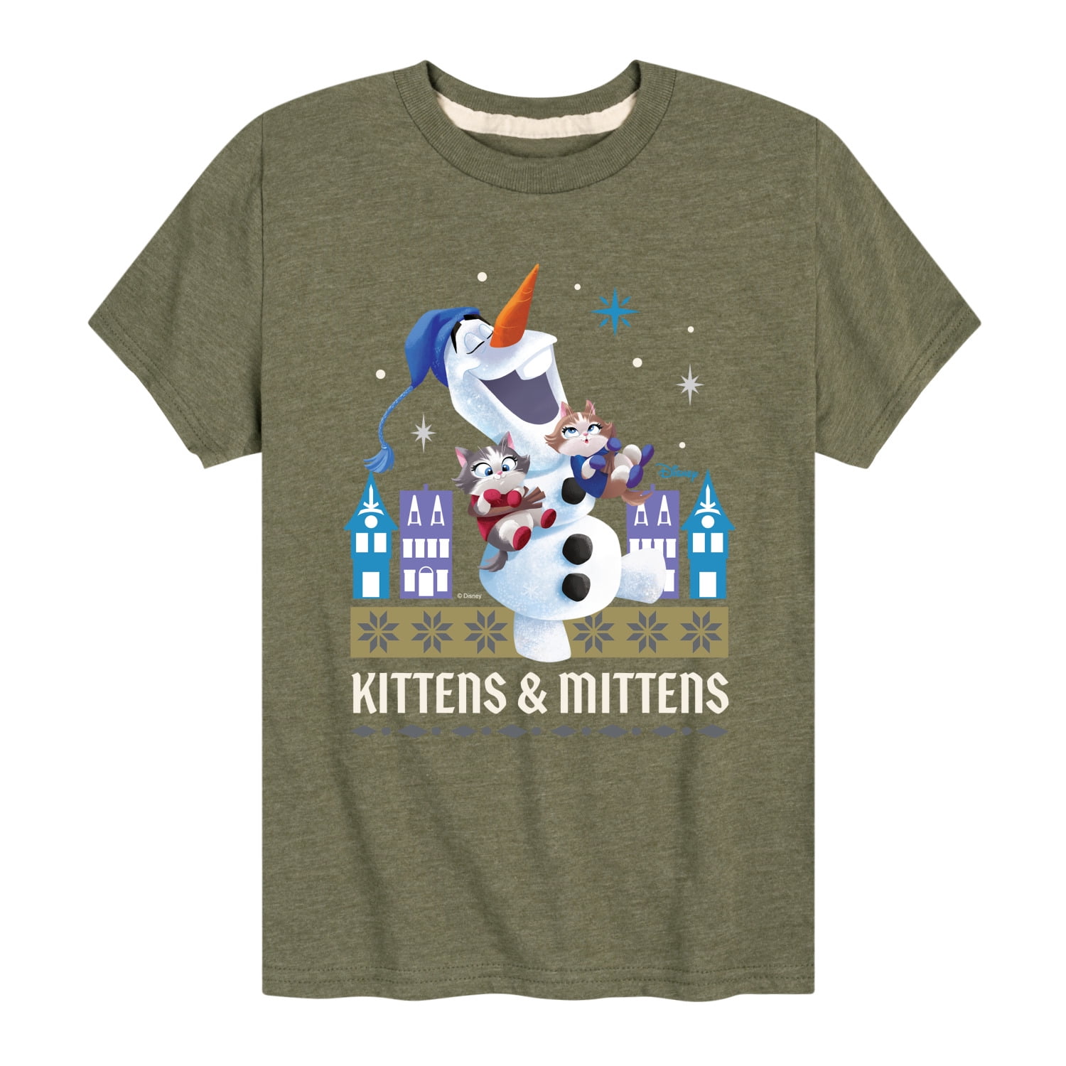 Frozen 2 - Kittens And Mittens - Toddler And Youth Short Sleeve Graphic ...