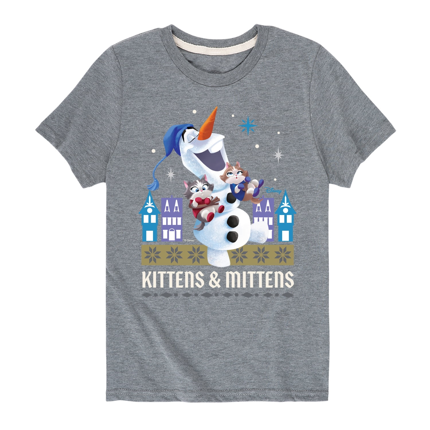 Frozen 2 - Kittens And Mittens - Toddler And Youth Short Sleeve Graphic ...