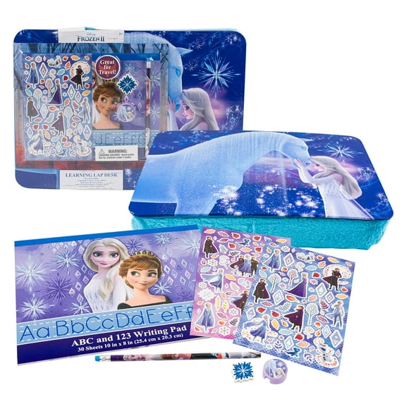 Disney Frozen Great for Travel Kids Lap Desk, 17.13" x 12x3", Blue ...