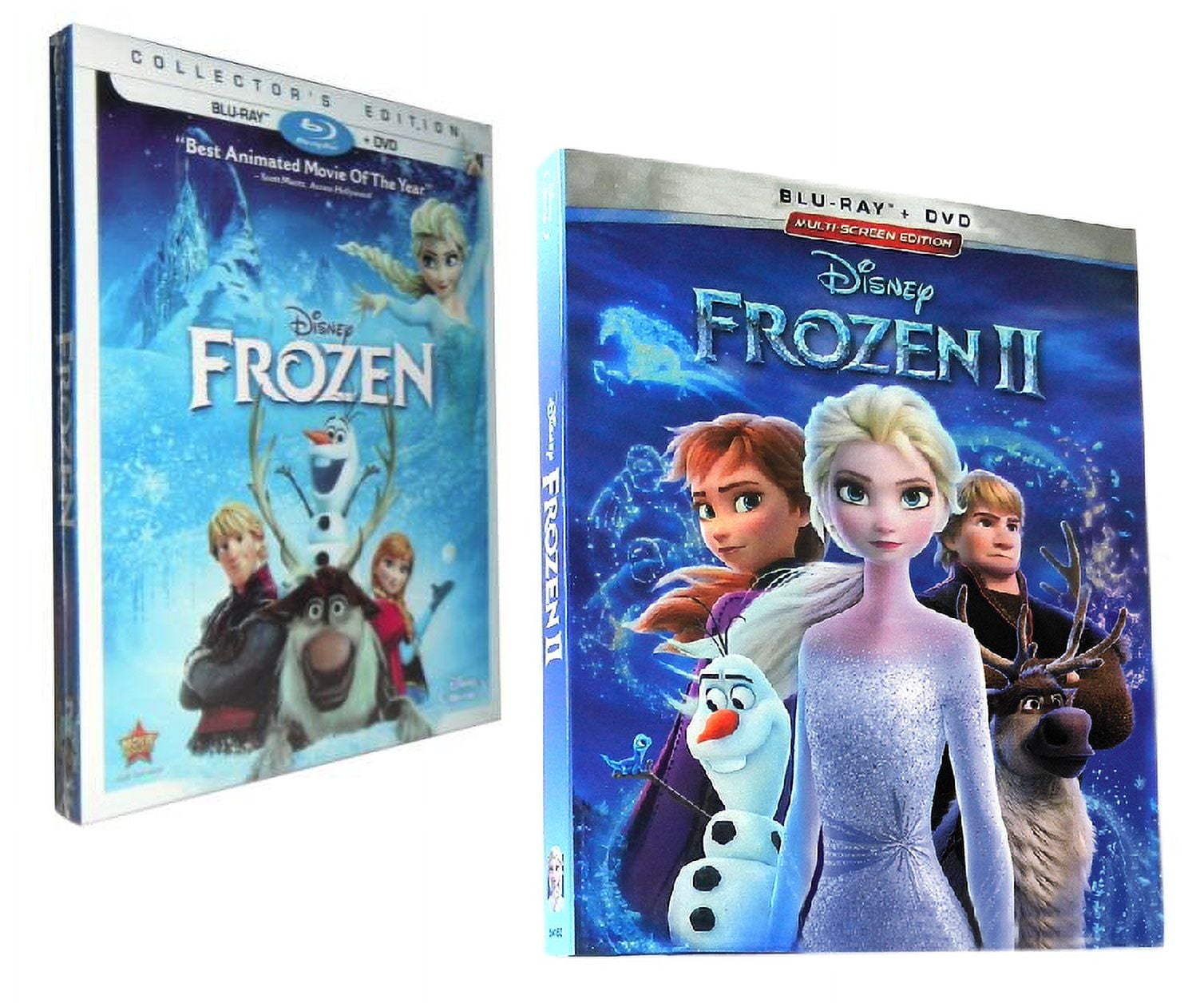 Frozen 2-Movie Collection (Blu-ray + DVD) - Walmart.com