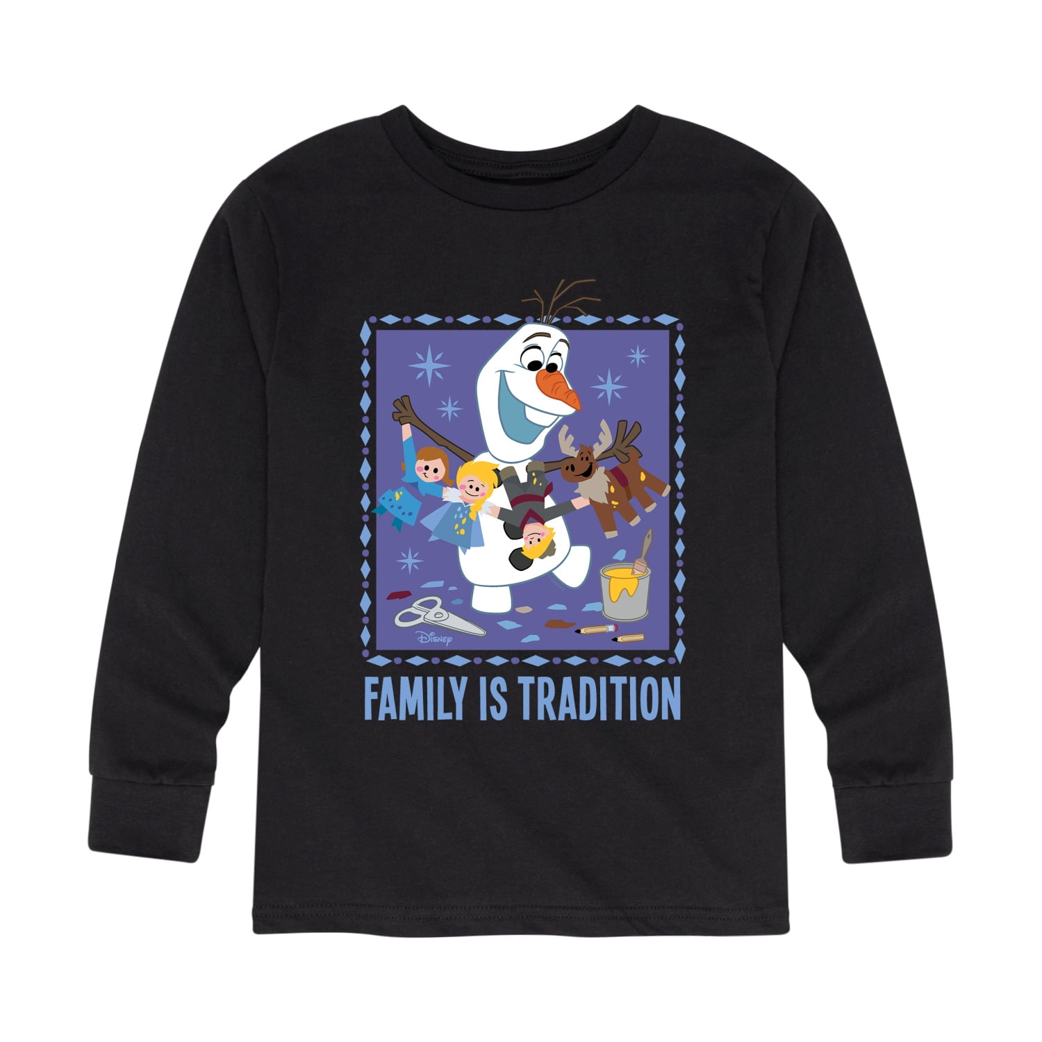 Frozen 2 - Olaf Family Is Tradition - Toddler And Youth Long Sleeve ...