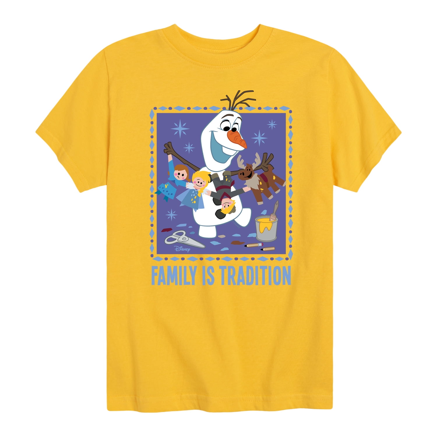 Frozen 2 - Olaf Family Is Tradition - Toddler And Youth Short Sleeve ...