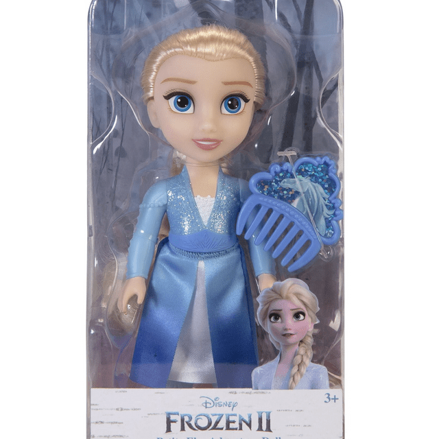 Disney's Frozen 2 Elsa Gift Set Petite Adventure Doll for Kids ...