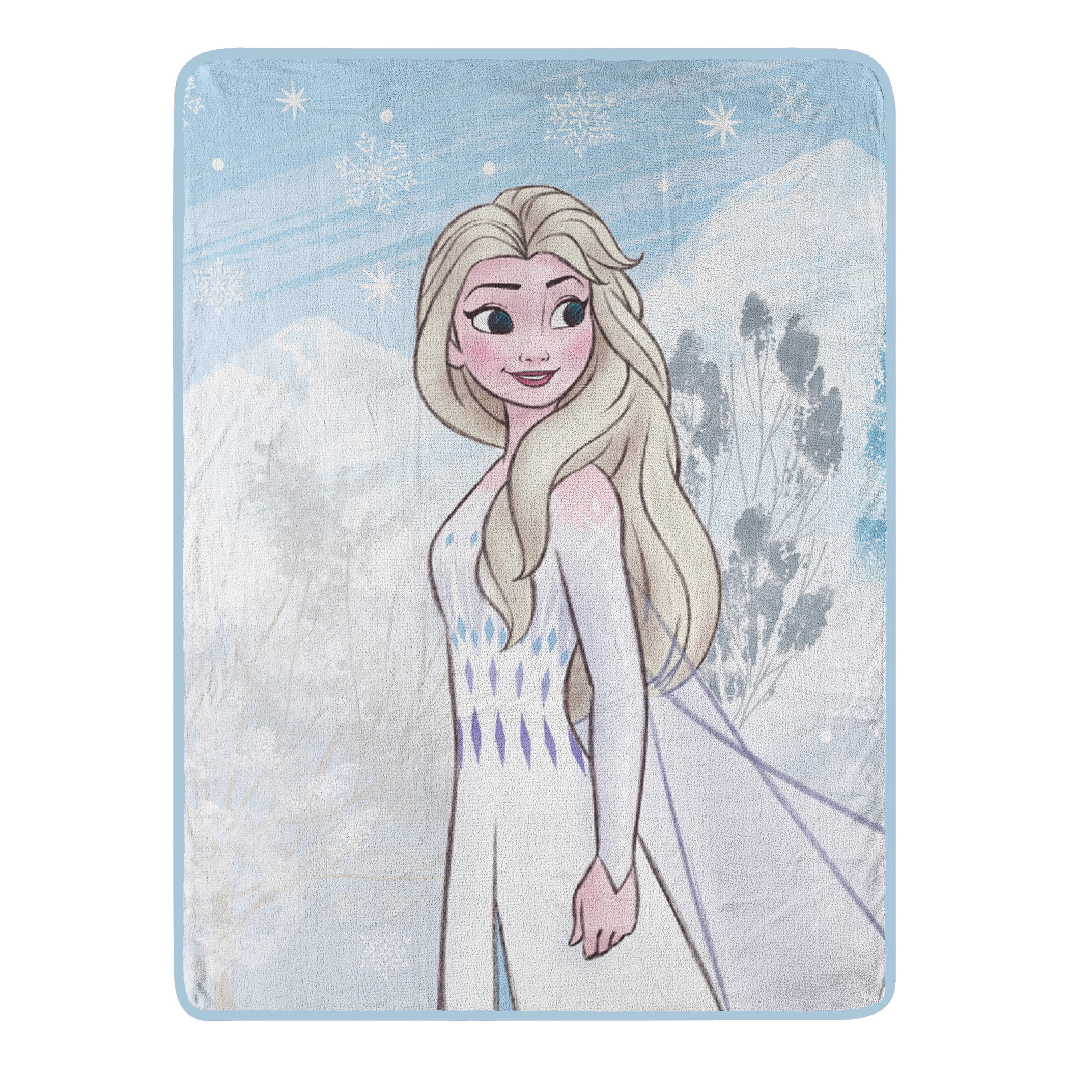 Frozen 2 Snowscape Kids Micro Raschel Throw Blanket - Walmart.com