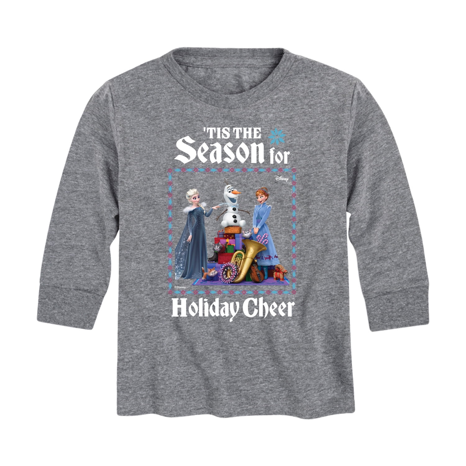Frozen 2 - Tis The Season For Holiday Cheer - Toddler And Youth Long ...