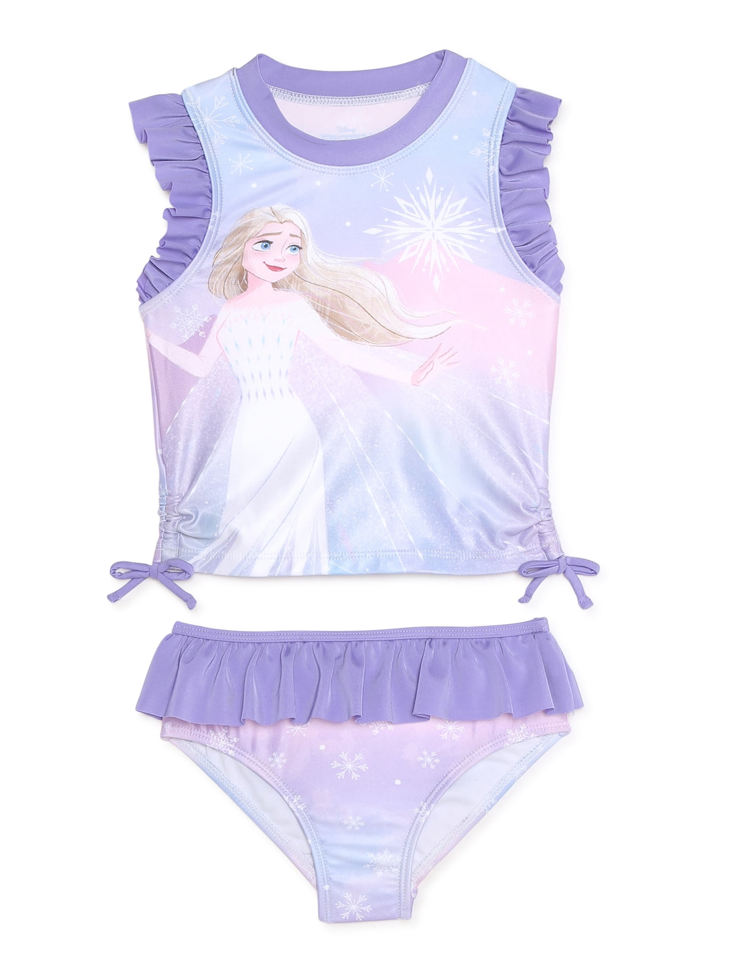 Frozen 2 Toddler Girl Tankini Swim Set, 2-Piece, Sizes 2T-5T, Disney ...