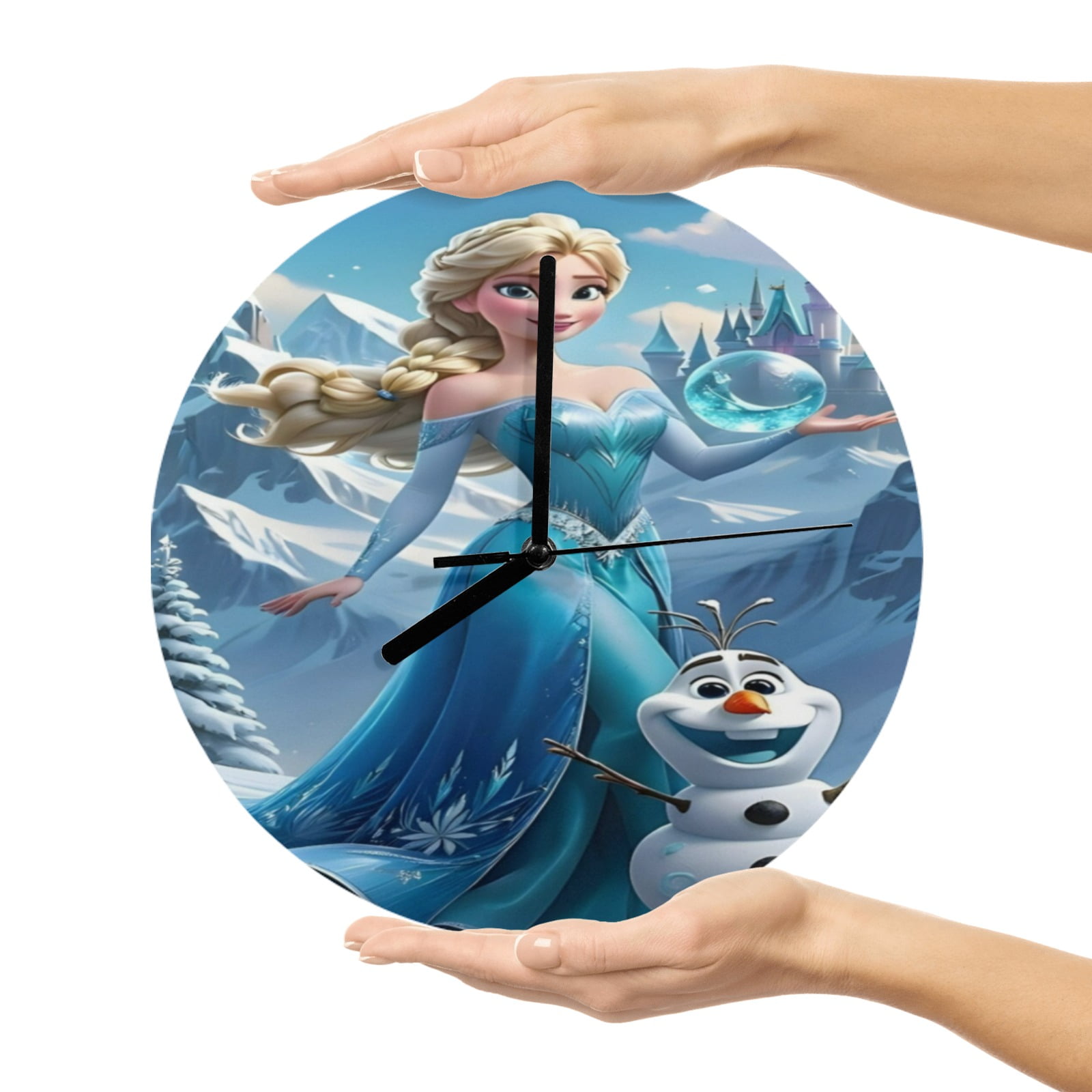 Frozen 3 MDF Wall Clock（11.6"） - Walmart.com