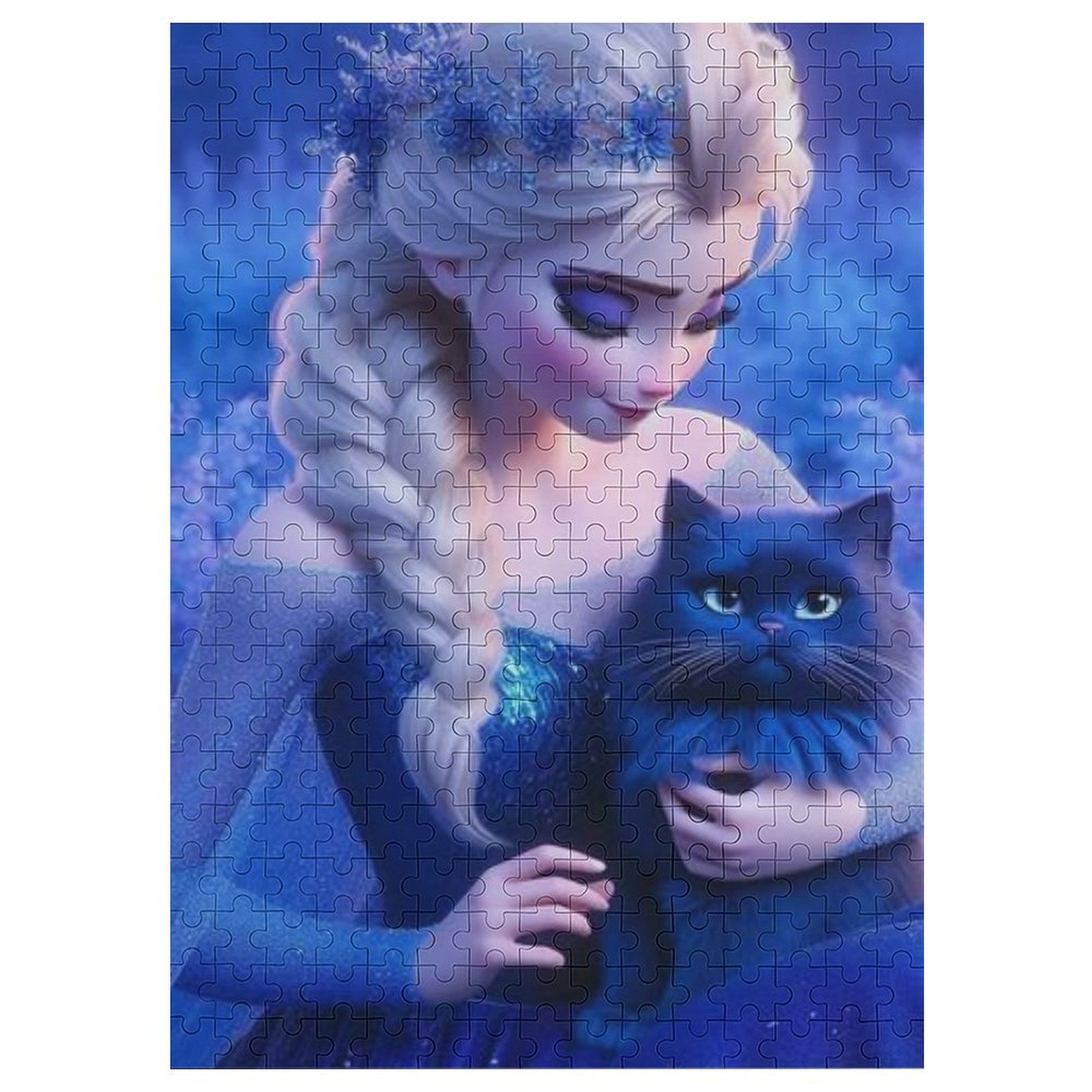 Frozen 300 PCS Jigsaw Puzzle for Kids Teens - Unique Puzzle Pieces for ...