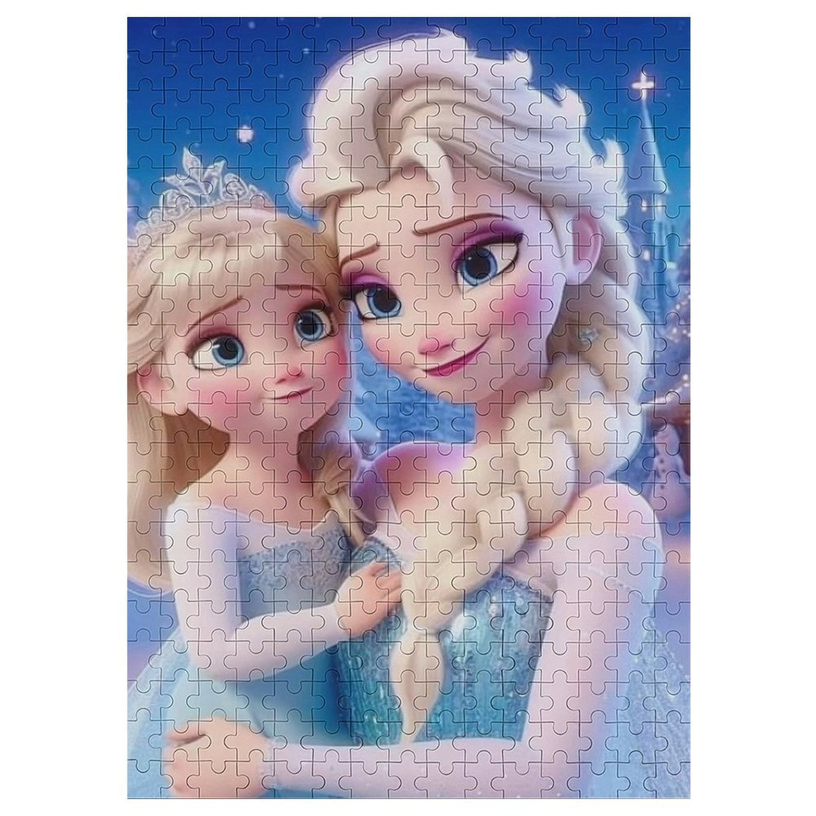 Frozen 300 PCS Jigsaw Puzzle for Kids Teens - Unique Puzzle Pieces for ...
