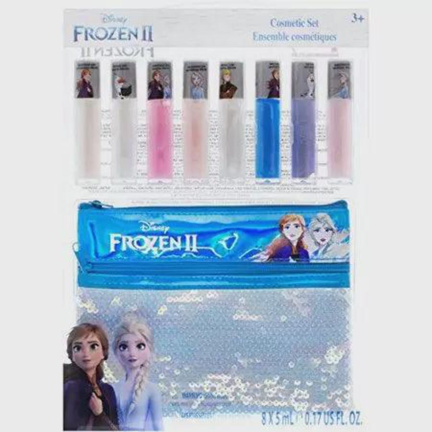 Frozen 8pk Lip Gloss with Sequin Bag - Walmart.com